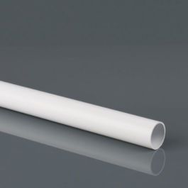 Brett Martin 40mm MuPVC Waste Pipe White 3m | TG Builders Merchants