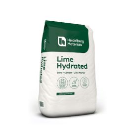 Heidelberg Hydrated Lime 25kg Bag | TG Builders Merchants