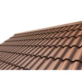 Round Top Roof Tile Terracotta | TG Builders Merchants